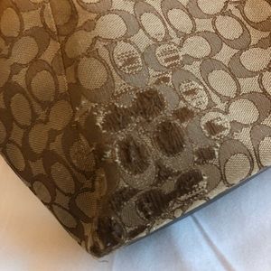 Coach | Bags | Authentic Coach Signature Monogram Shoulder Bag | Poshmark
